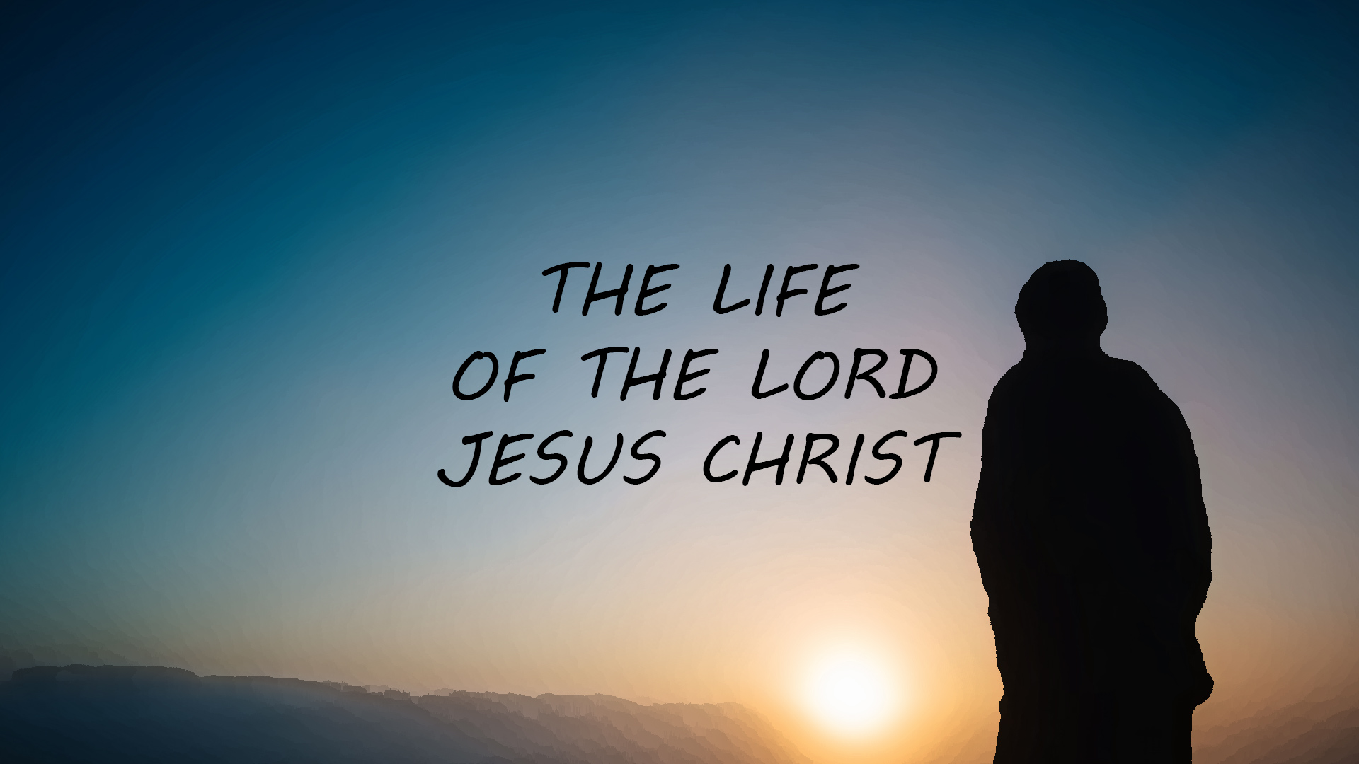 The life of the lord Jesus Christ GOI Tuesday Bible Study